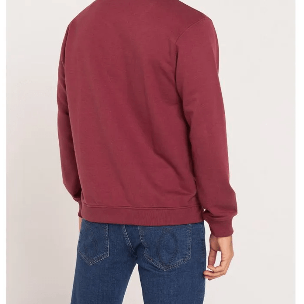 CARECA MOLETOM BASIC - VINHO - elleetlui